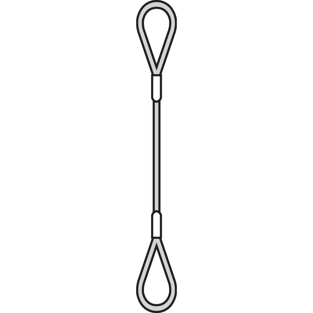 Wire Rope Lifting Sling WLS-101 | Certex Latvija